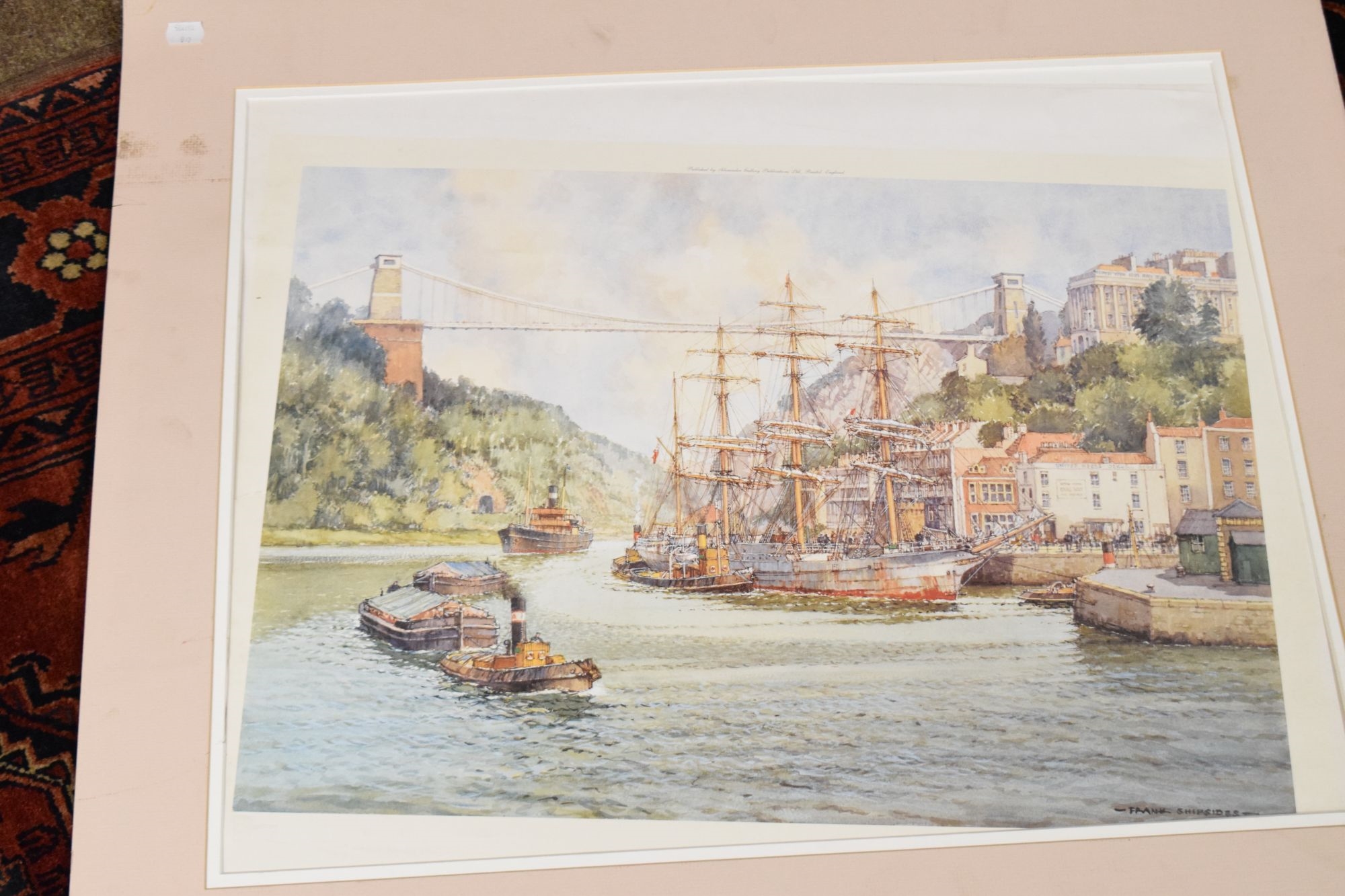 Frank Winston Shipsides | Large collection of unframed signed limited ...