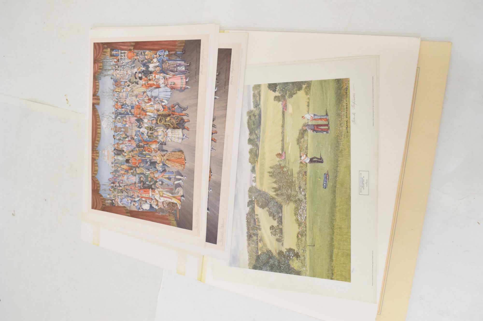 Frank Winston Shipsides | Large collection of unframed signed limited ...