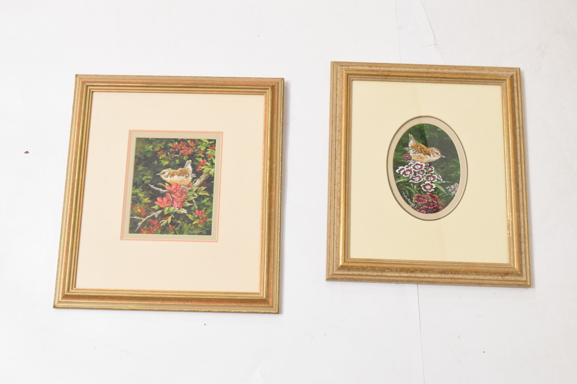 Martin Rumary | Wrens with flowers and foliage | MutualArt