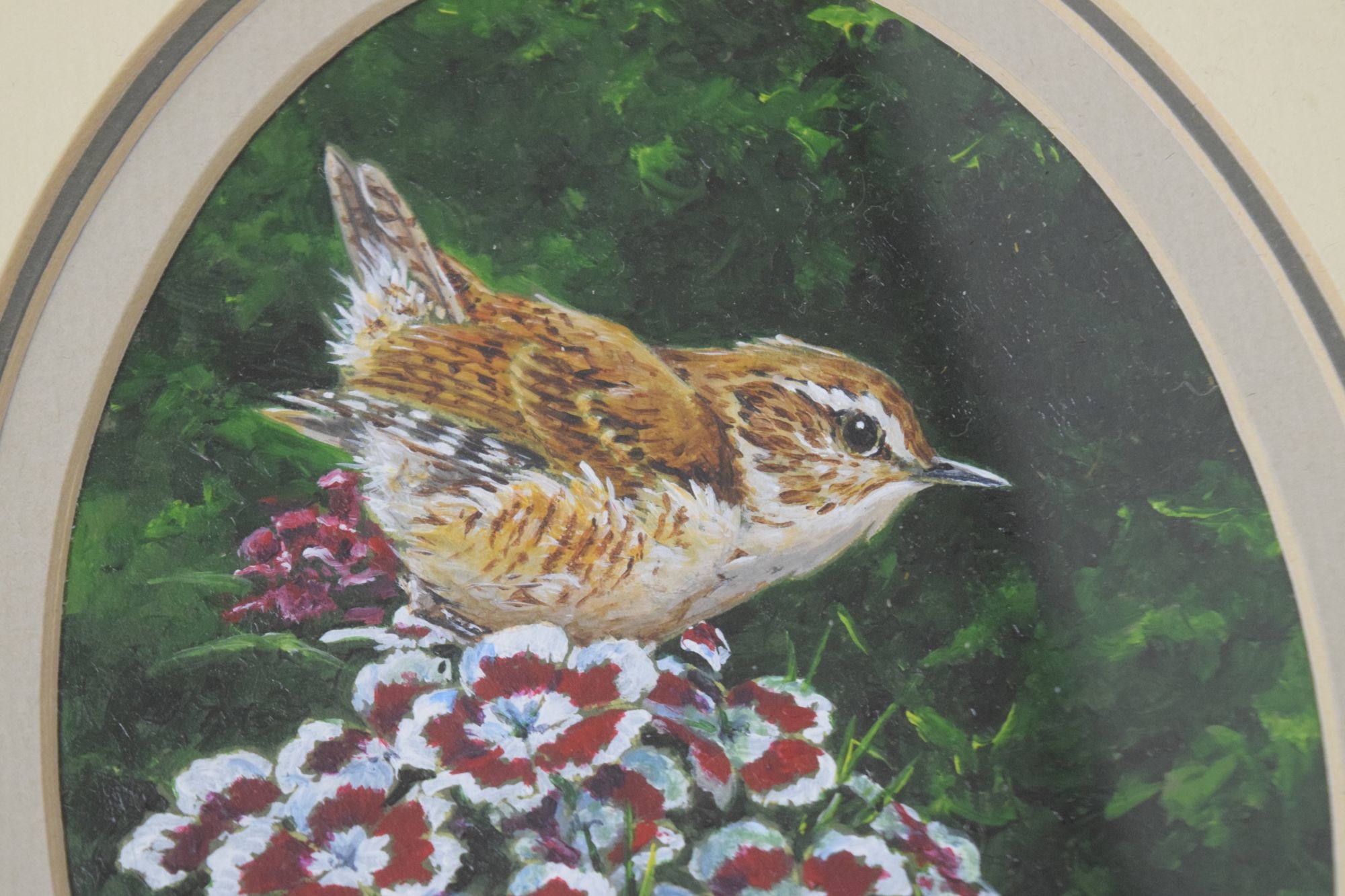 Martin Rumary | Wrens with flowers and foliage | MutualArt