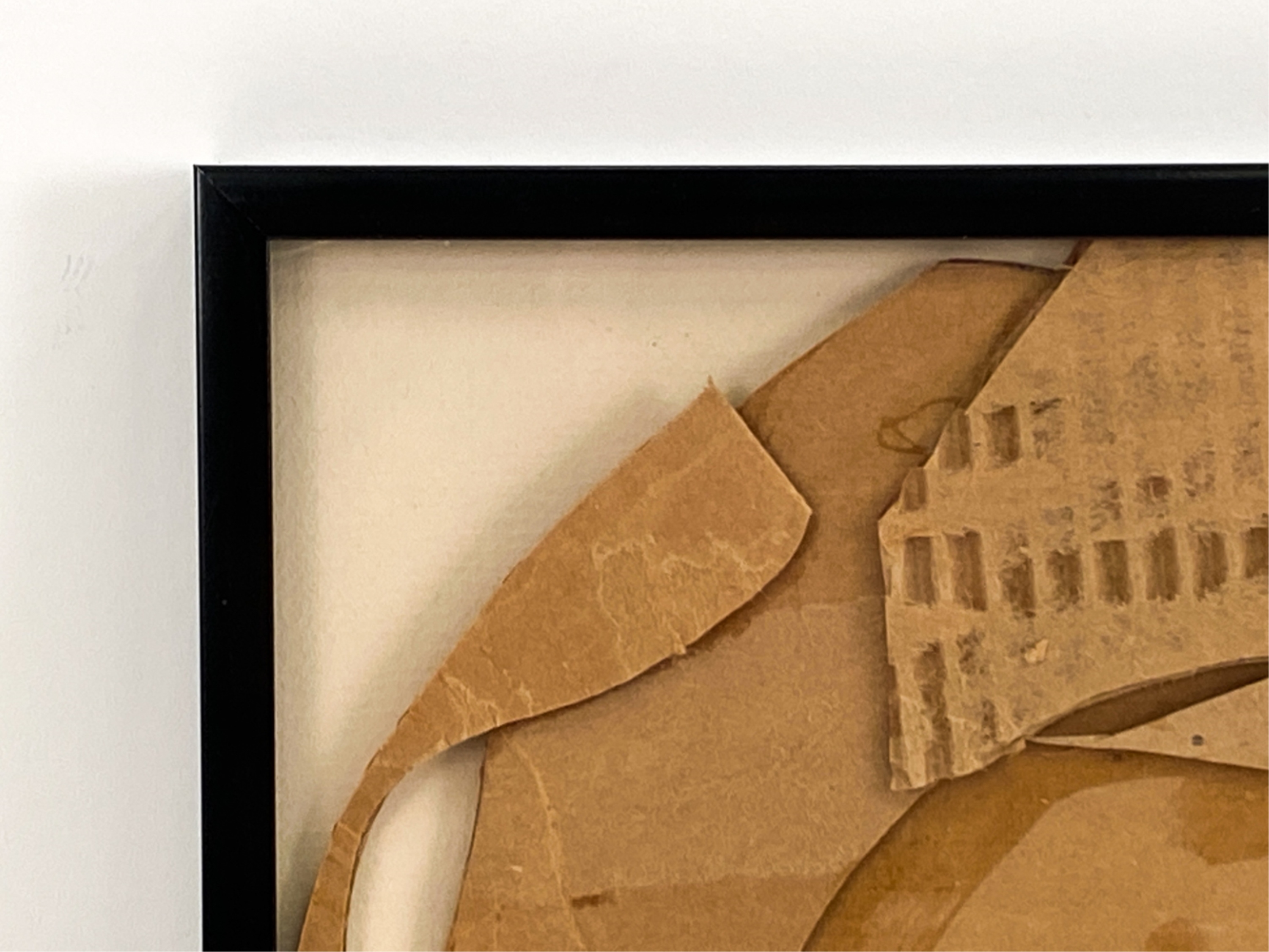 Herm Freeman | HERM FREEMAN (20TH C.) CARDBOARD COLLAGE PORTRAIT (1992 ...