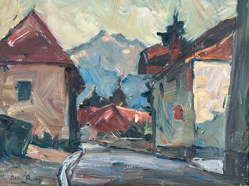 Albert Raty | Village of Haute Savoie | MutualArt