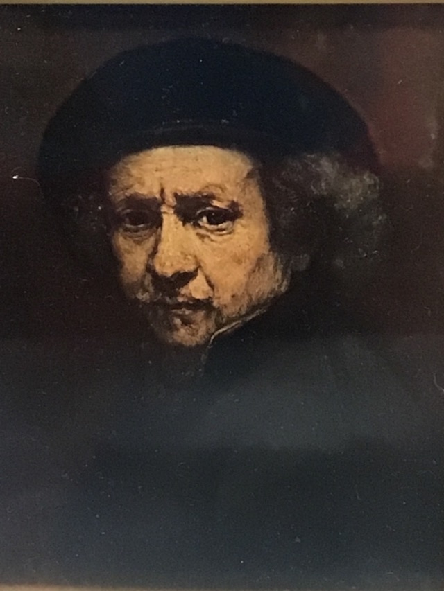 Rembrandt van Rijn | A reproduction Rembrandt self portrait print ...