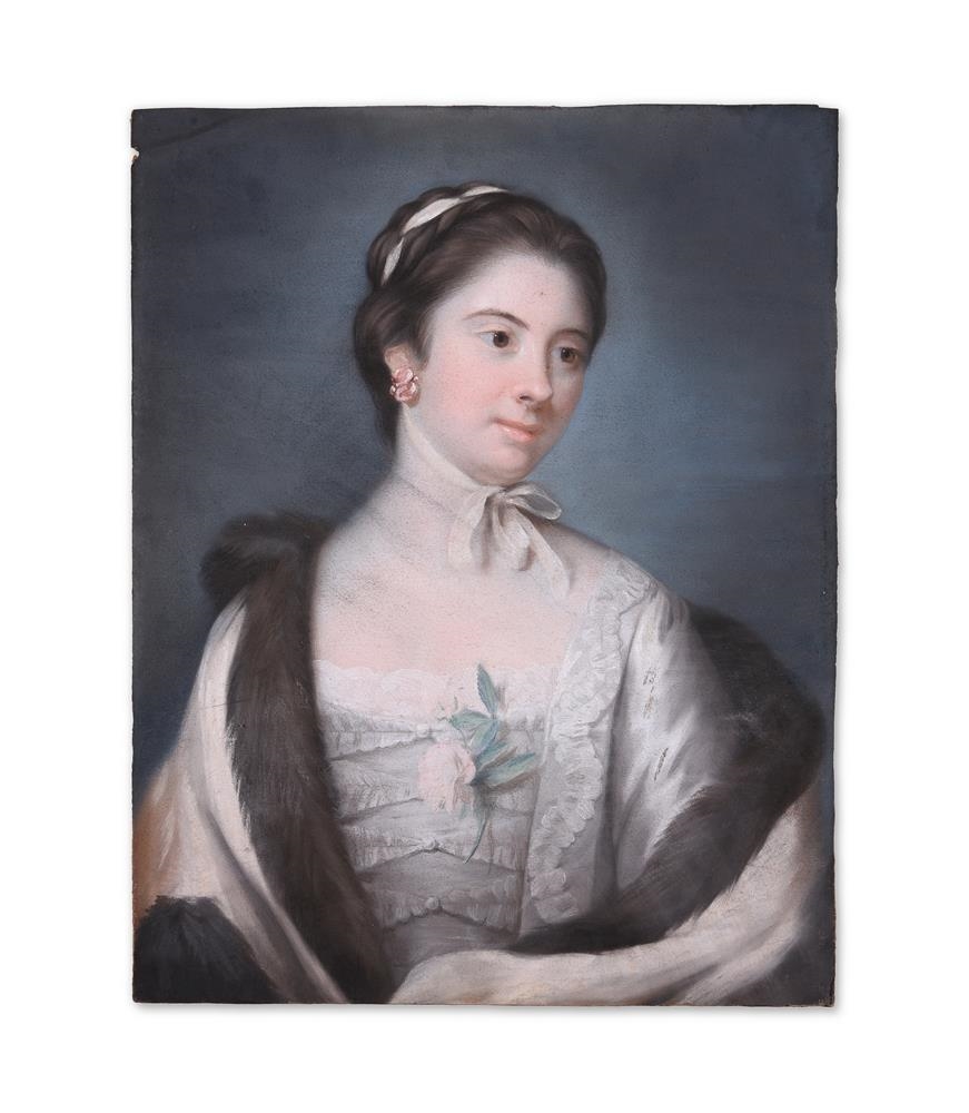 Katherine Read | PORTRAIT OF A LADY IN A FUR STOLE | MutualArt