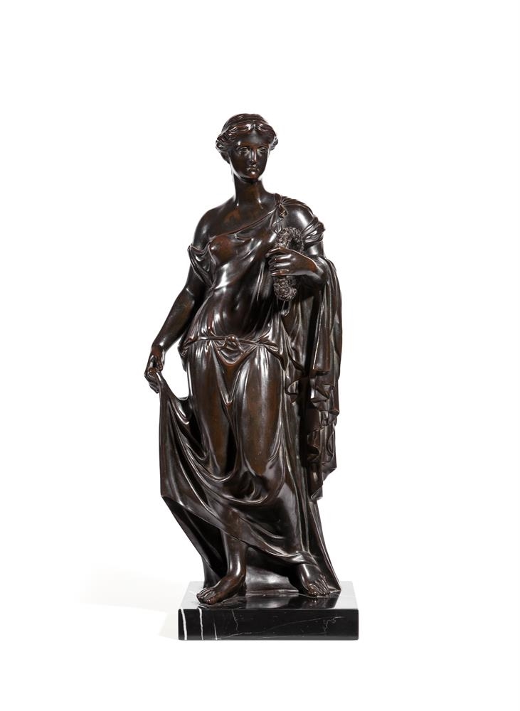 Italian School, 19th Century | AN ITALIAN BRONZE FIGURE OF FLORA ...