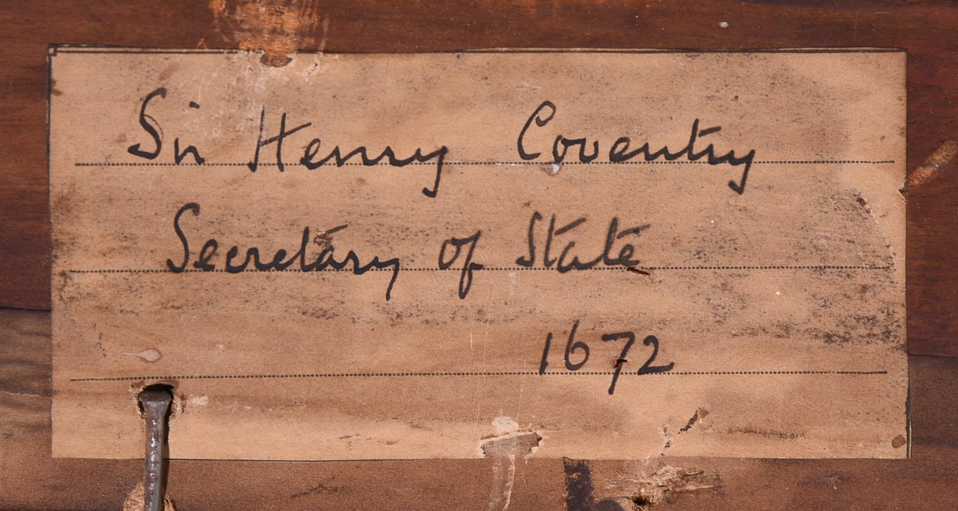 Mary Beale | PORTRAIT OF SIR HENRY COVENTRY | MutualArt