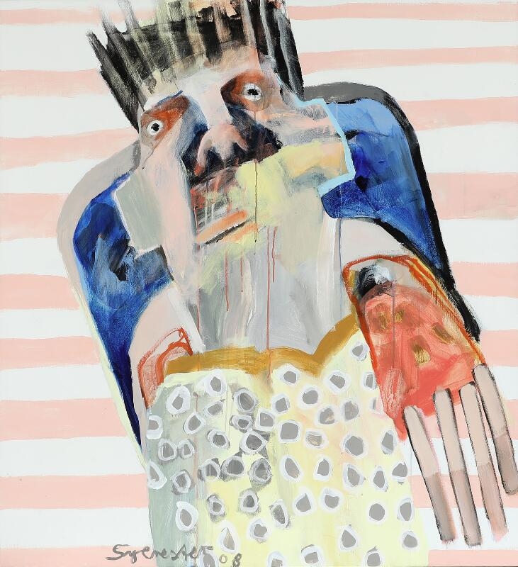 Leif Sylvester | Den blå stol | MutualArt