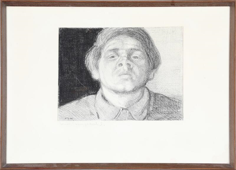 Kurt Henning Trampedach Sørensen | Selvportræt (1966) | MutualArt