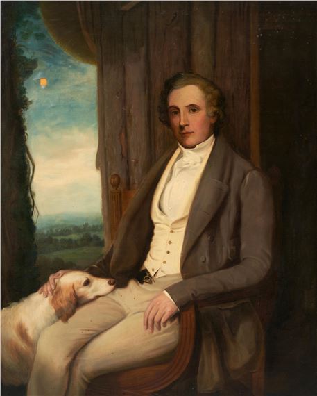 British School, 19th Century | Portrait Miniature of Captain Bridges ...