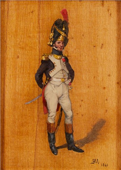 Jean-Louis-Ernest Meissonier | Portrait of a Soldier (1865) | MutualArt