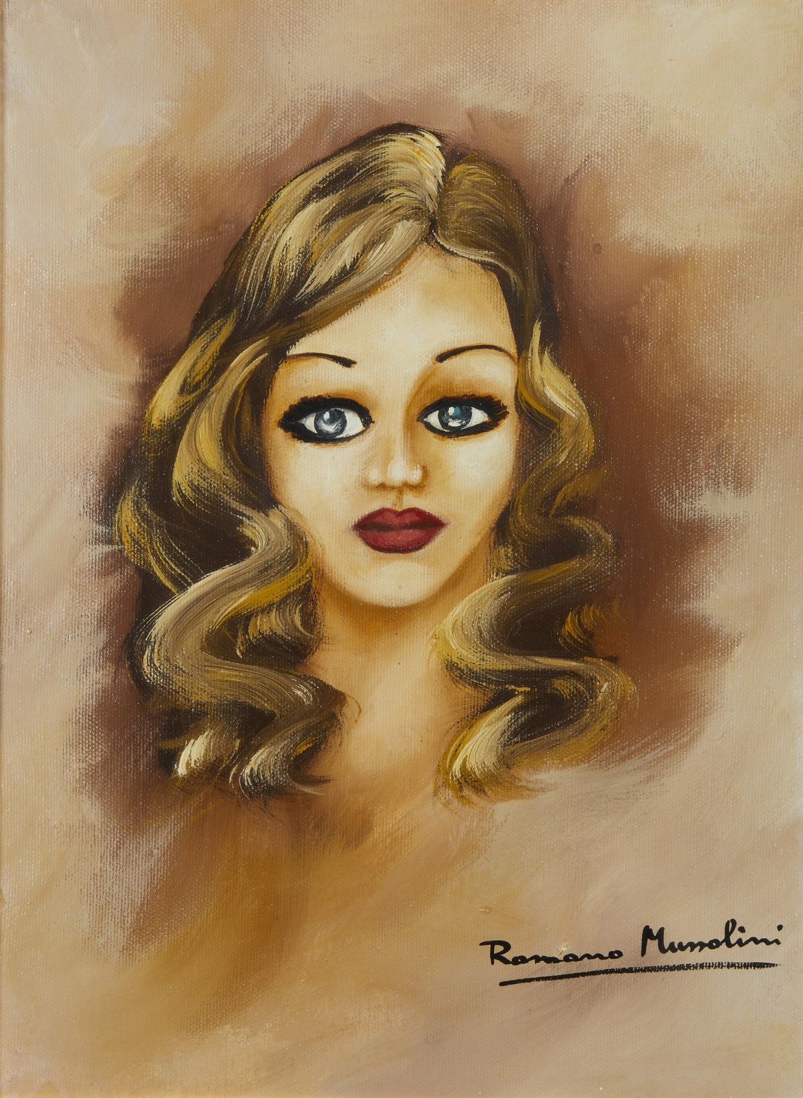 Romano Mussolini | Volto. | MutualArt