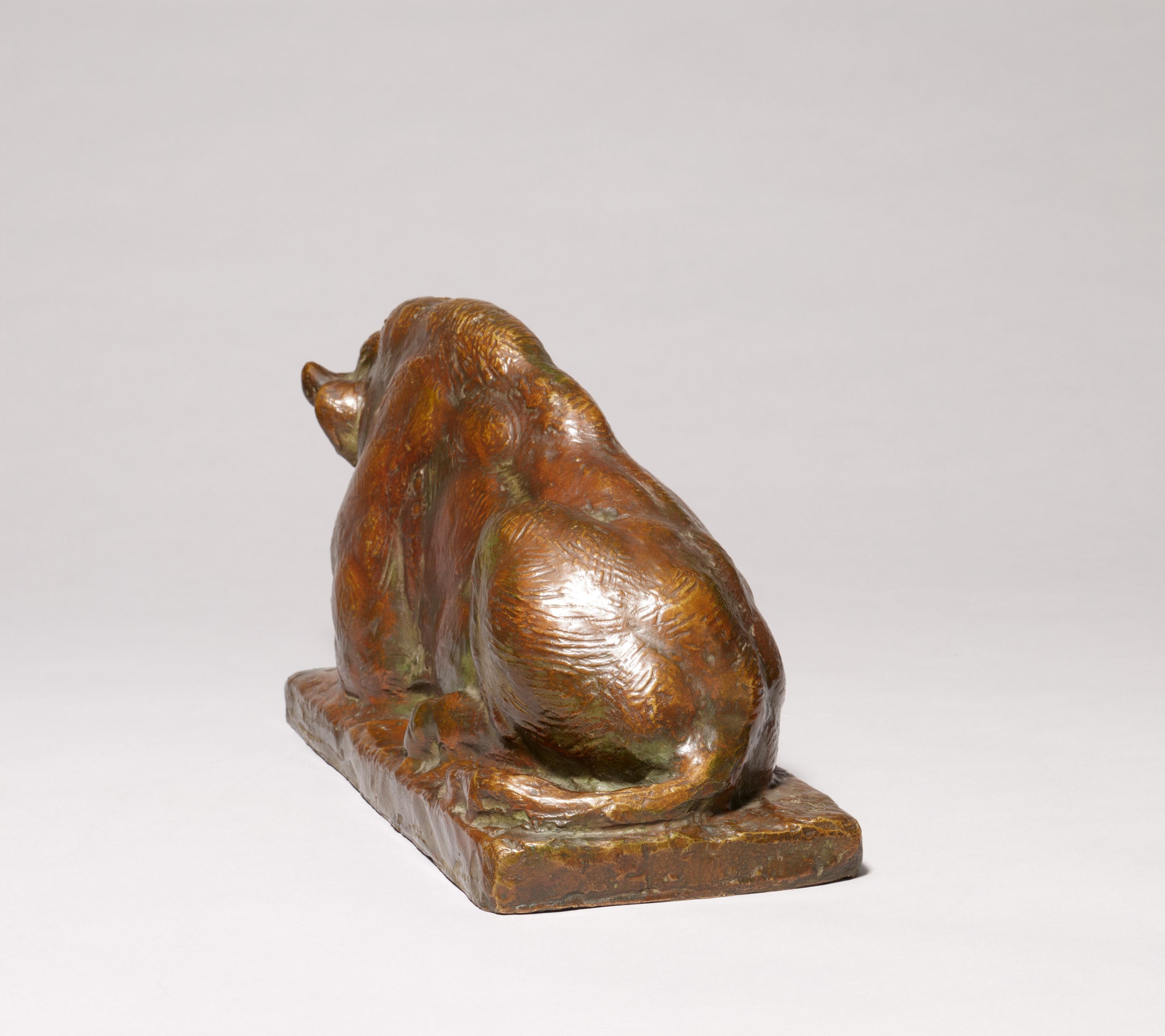 August Gaul | Lying Bison. (1906) | MutualArt