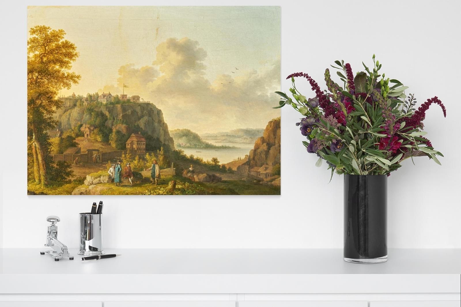 Jacob Philippe Hackert | Johan Pasch's Summer House Near Stockholm ...