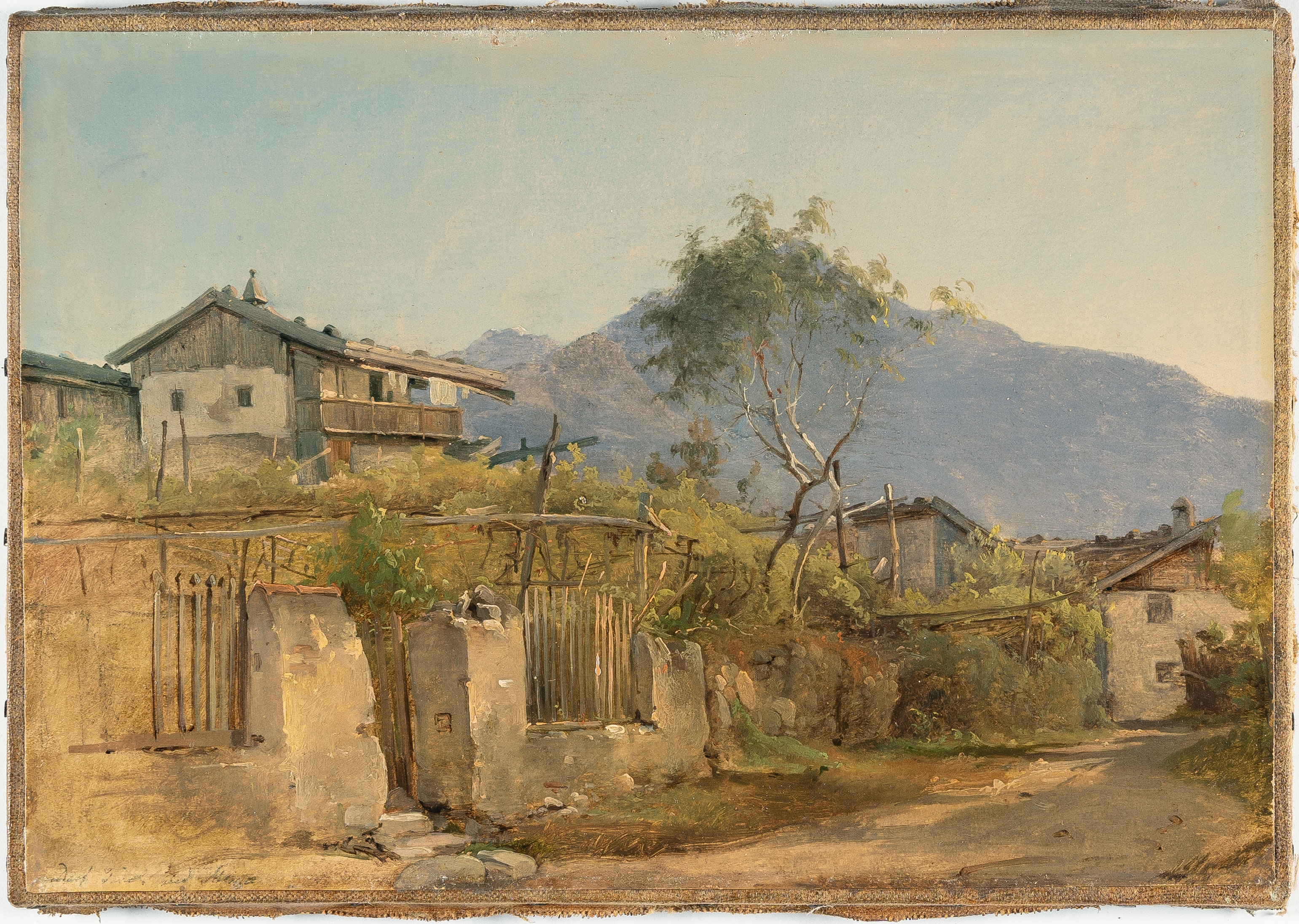 Carl Olof Petersen | Village in the southern Tyrolean Alps | MutualArt