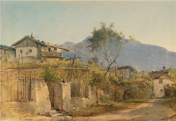 Carl Olof Petersen | Village in the southern Tyrolean Alps | MutualArt