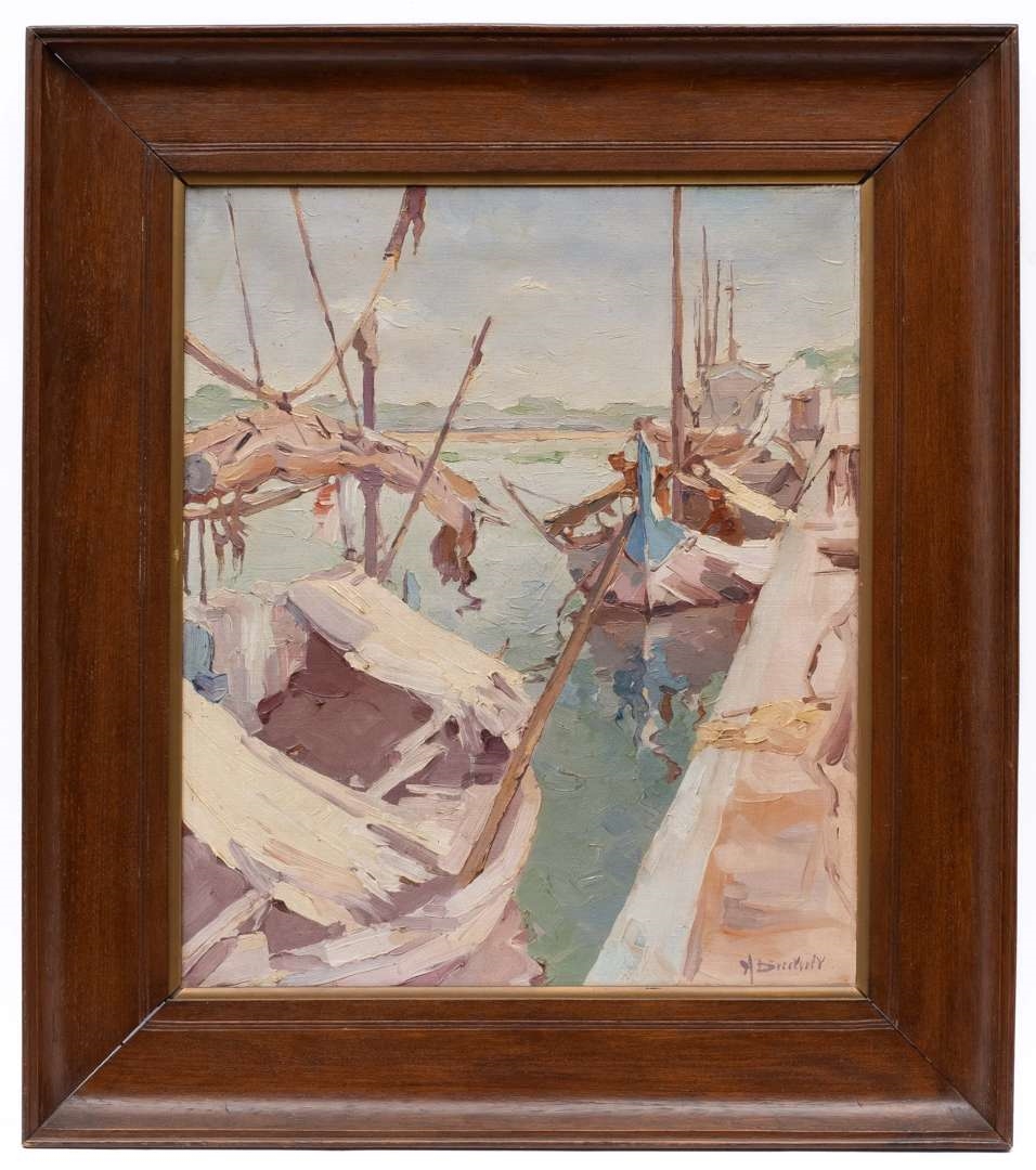Dolf Breetvelt | Fishing boats in the port of Surabaya | MutualArt