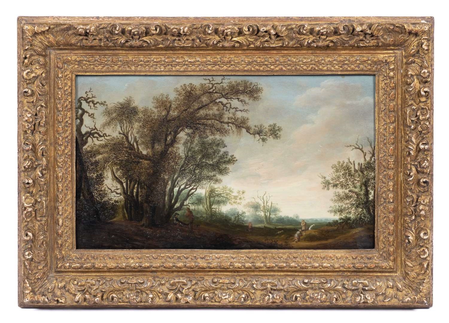 Jacob Van Moscher | Shepherds resting under the trees | MutualArt