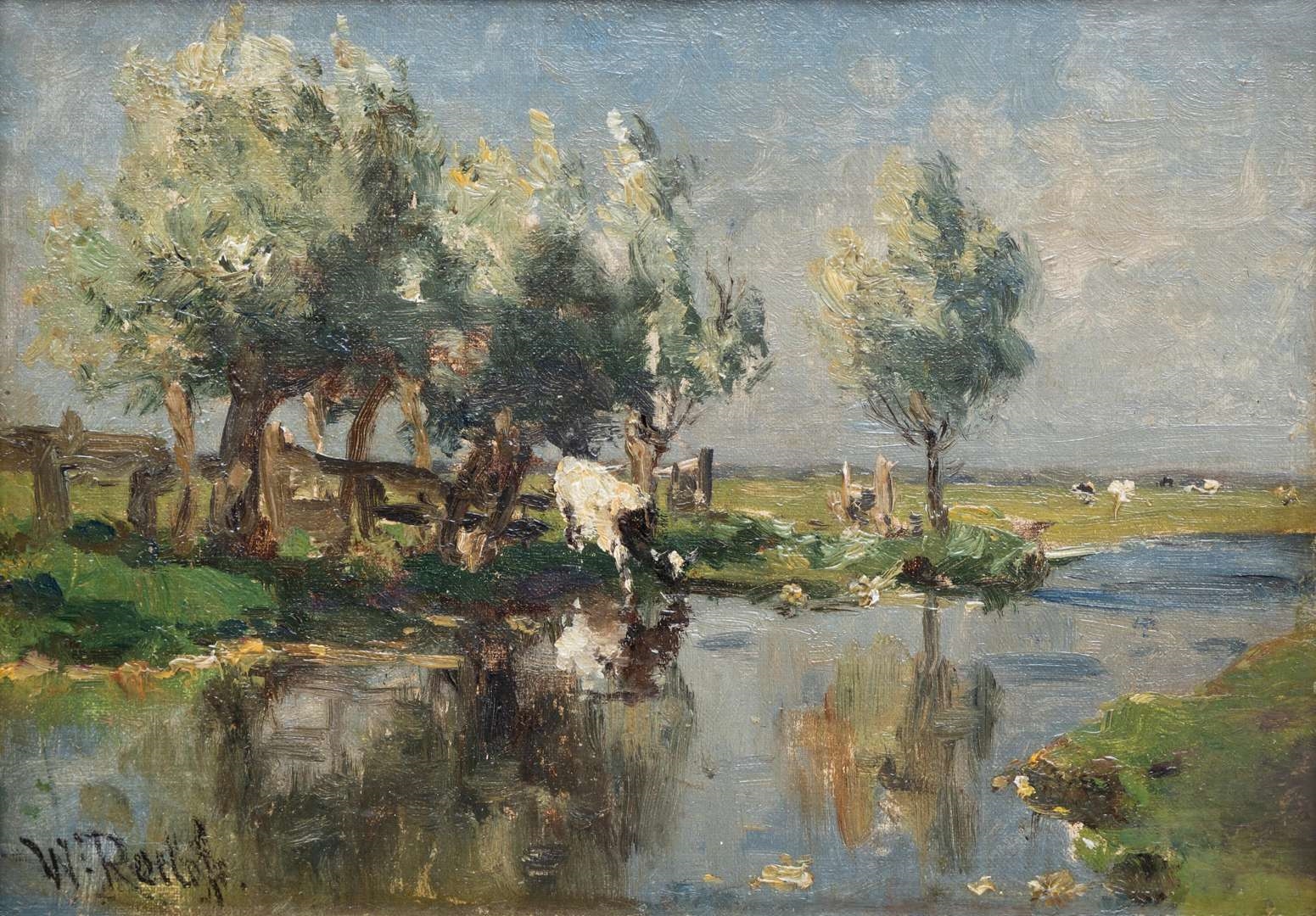 Willem Roelofs | a still life with chinese vases | MutualArt