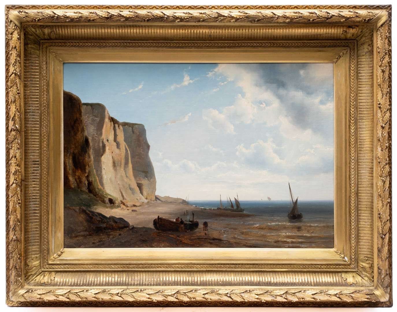 Johan Hendrik Louis Meijer | Ships on the Normandy coast (1998) | MutualArt