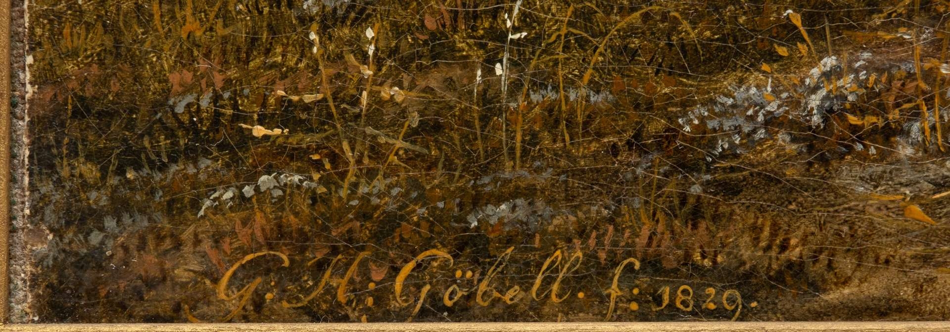 Gerrit Hendrik Gobell | A peasant family with two children in a ...