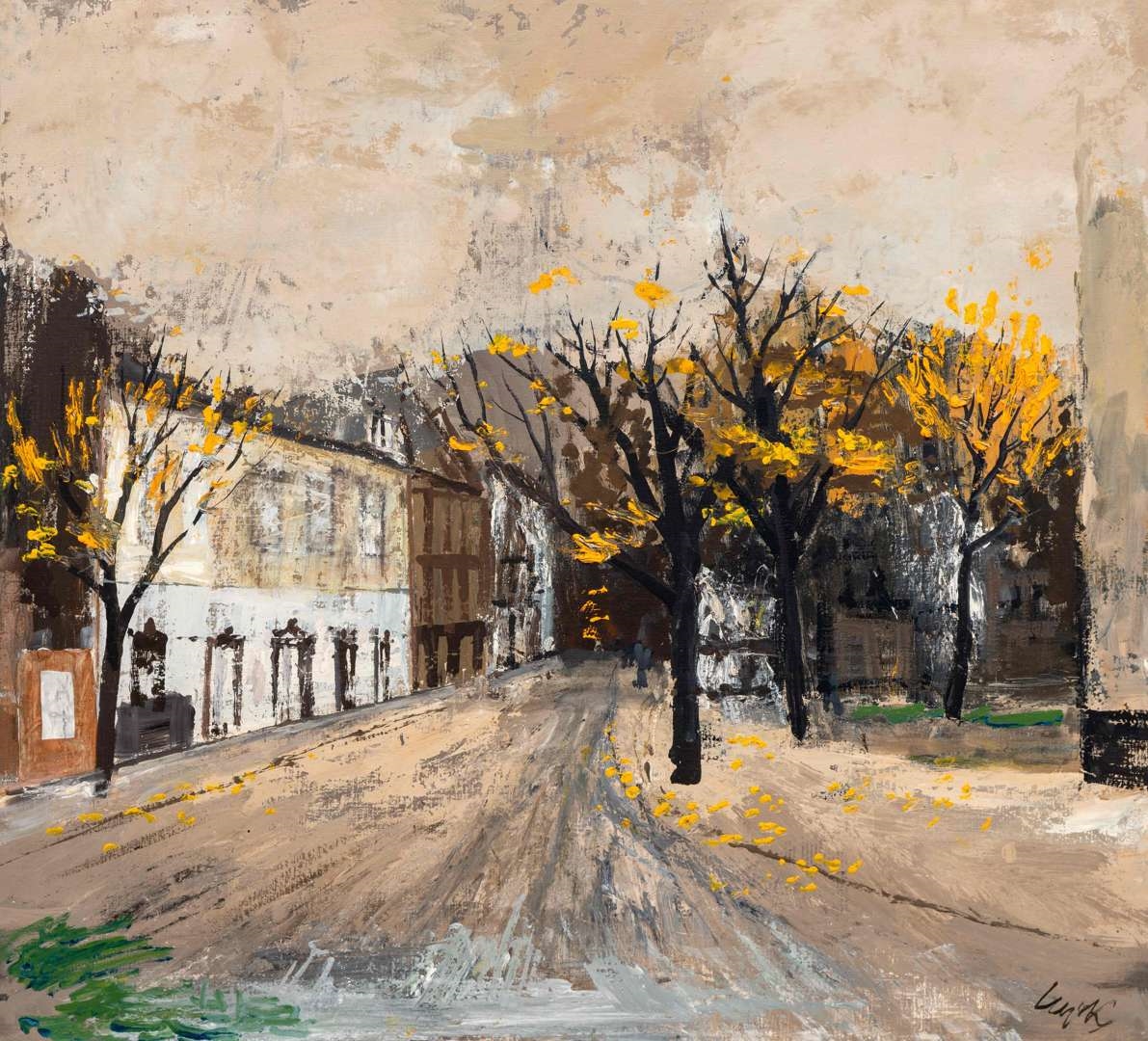 Charles Eyck | A street in Maastricht | MutualArt
