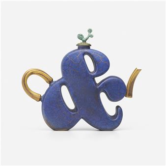Adrian Saxe | Ampersand Teapot (1988) | MutualArt