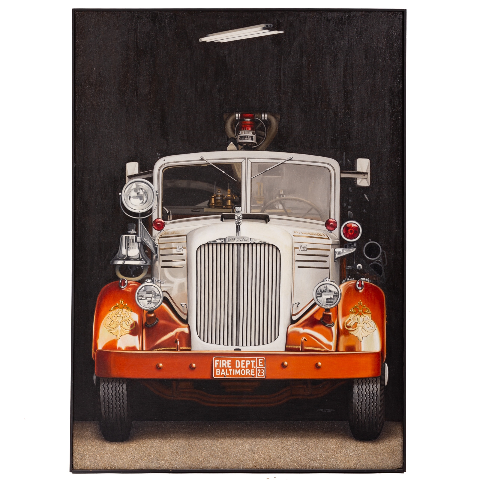 James W. Voshell | Fire Truck (1977) | MutualArt