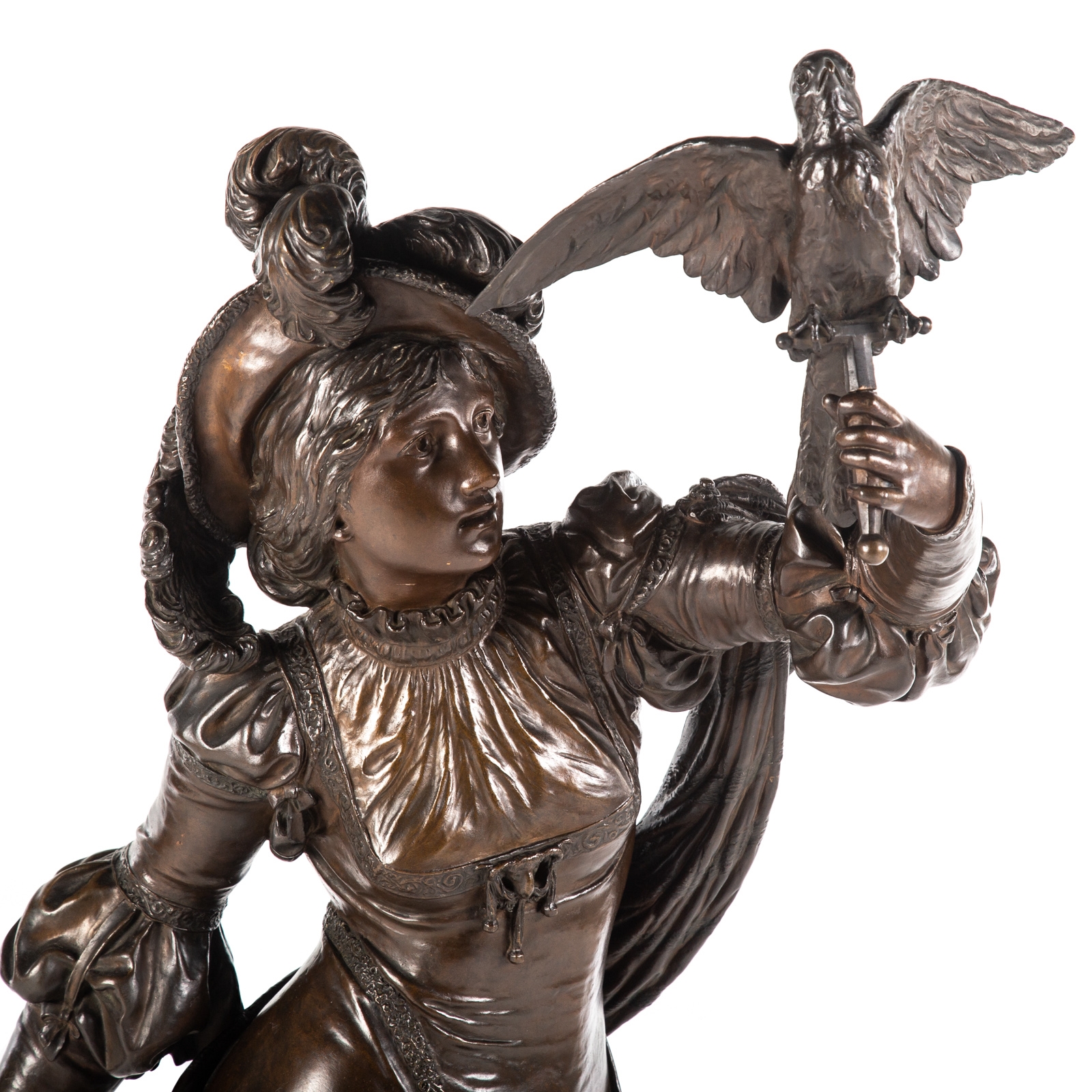 Ephraim Keyser | Woman with Bird | MutualArt