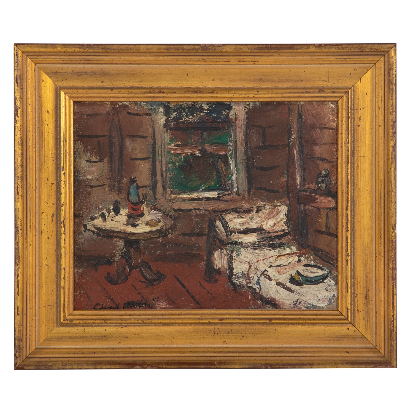 Edward Rosenfeld | Room Interior (1906) | MutualArt