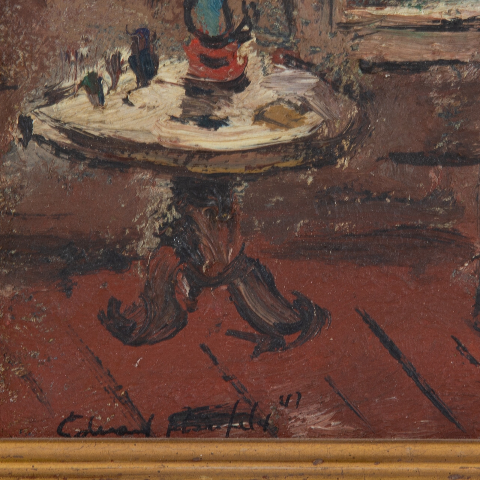 Edward Rosenfeld | Room Interior (1906) | MutualArt