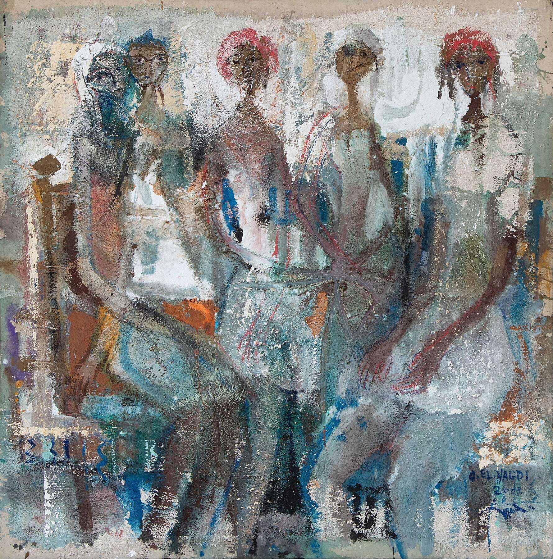 Omar El Nagdi | Five Women (2003) | MutualArt