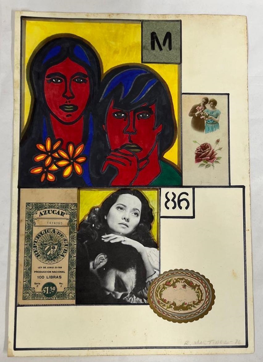 Raúl Martínez | Raul Martinez (Cuba 1927 - 1995) Mixed Media and ...