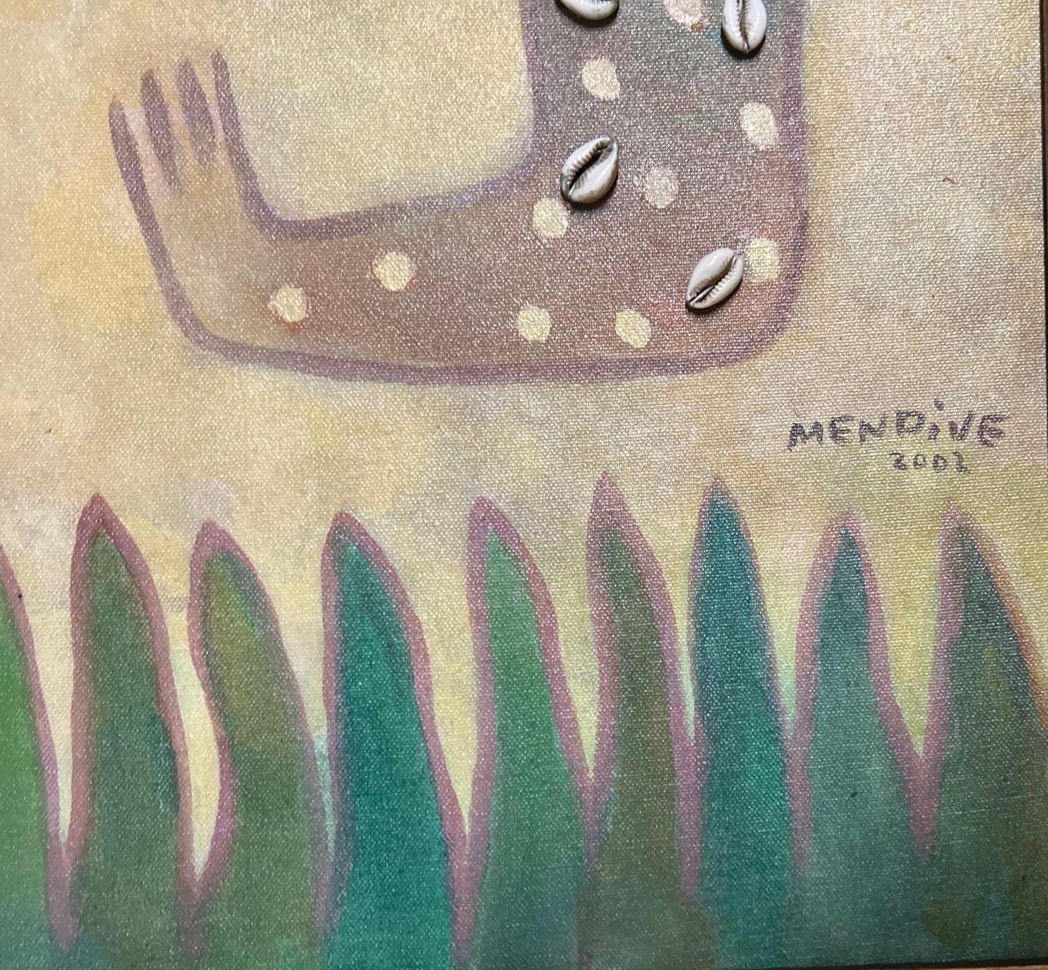 Manuel Mendive | Manuel Mendive (Havana, 1944) Acrylic on Canvas ...