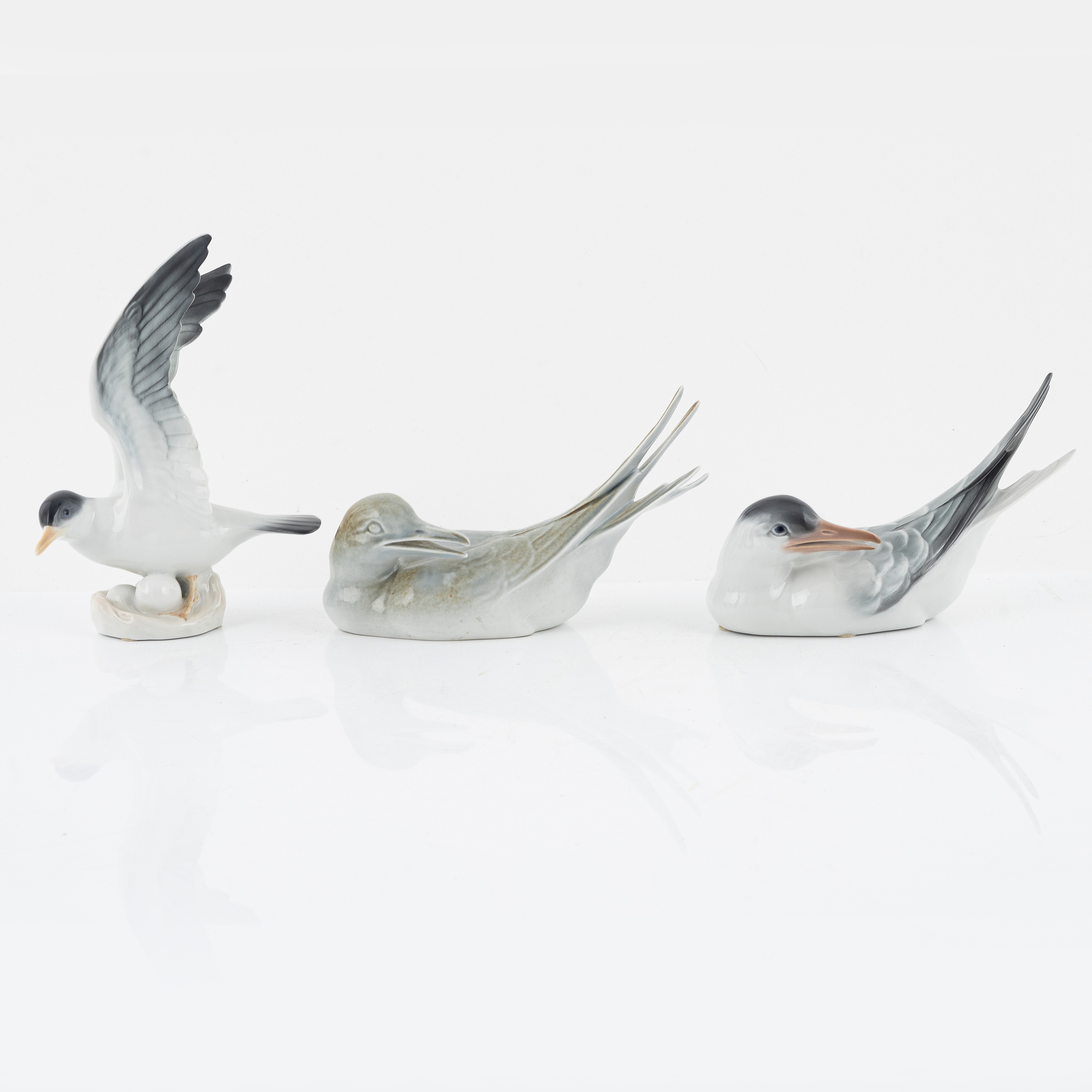 Waldemar Lindström | Seven porcelain figurines, including Waldemar ...