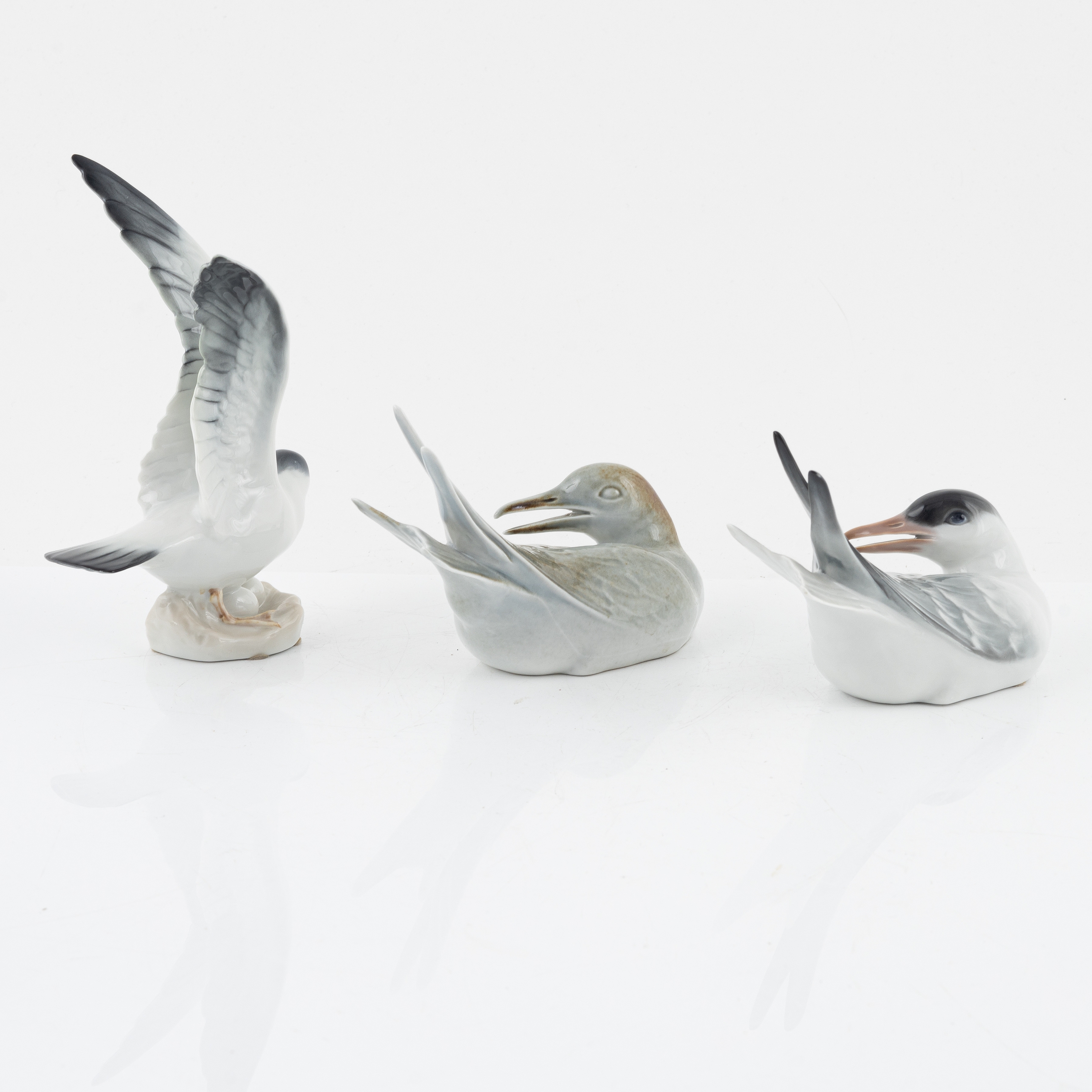 Waldemar Lindström | Seven porcelain figurines, including Waldemar ...