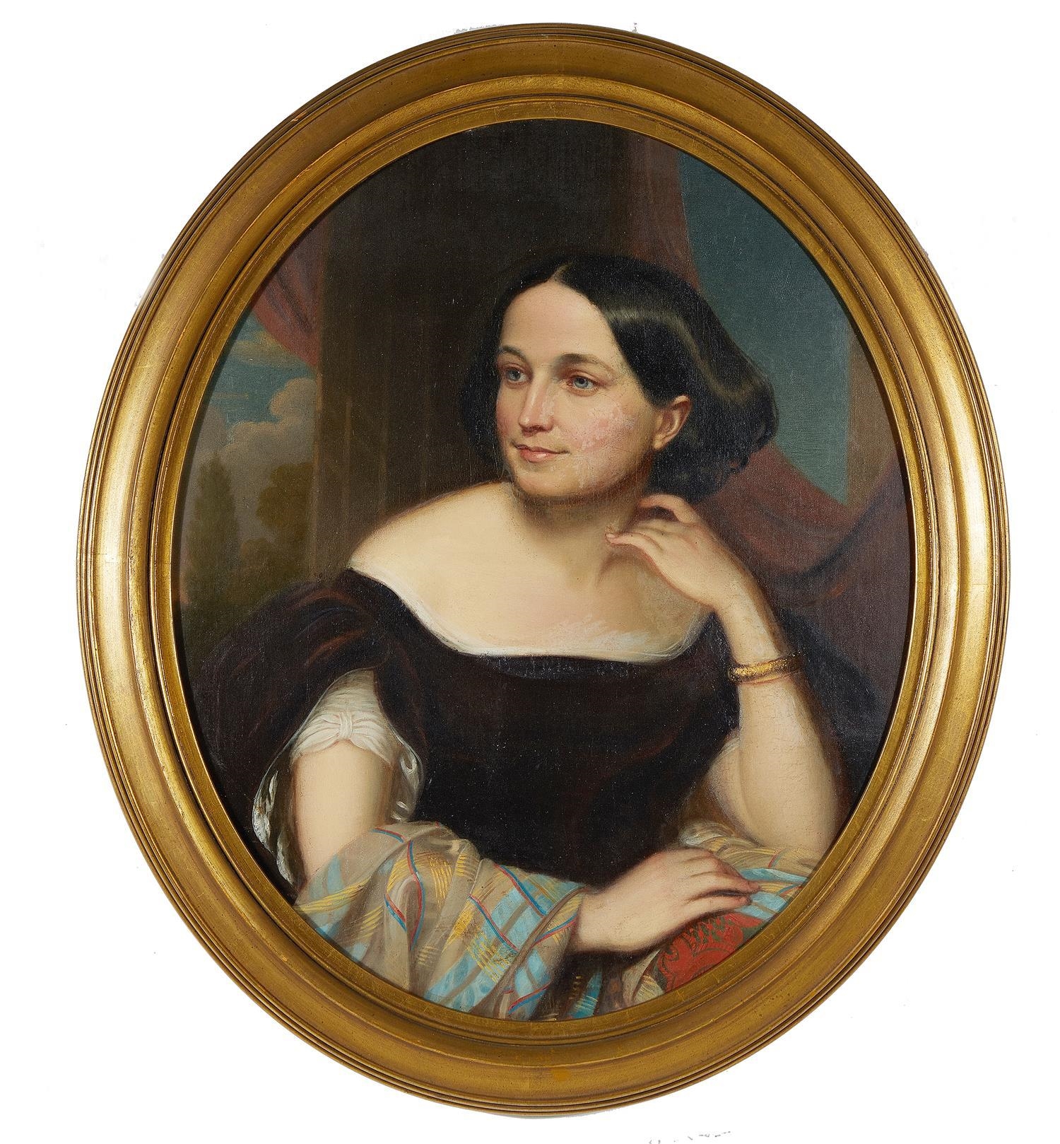 Harriet Cany Peale | PORTRAIT OF A WOMAN (1800) | MutualArt