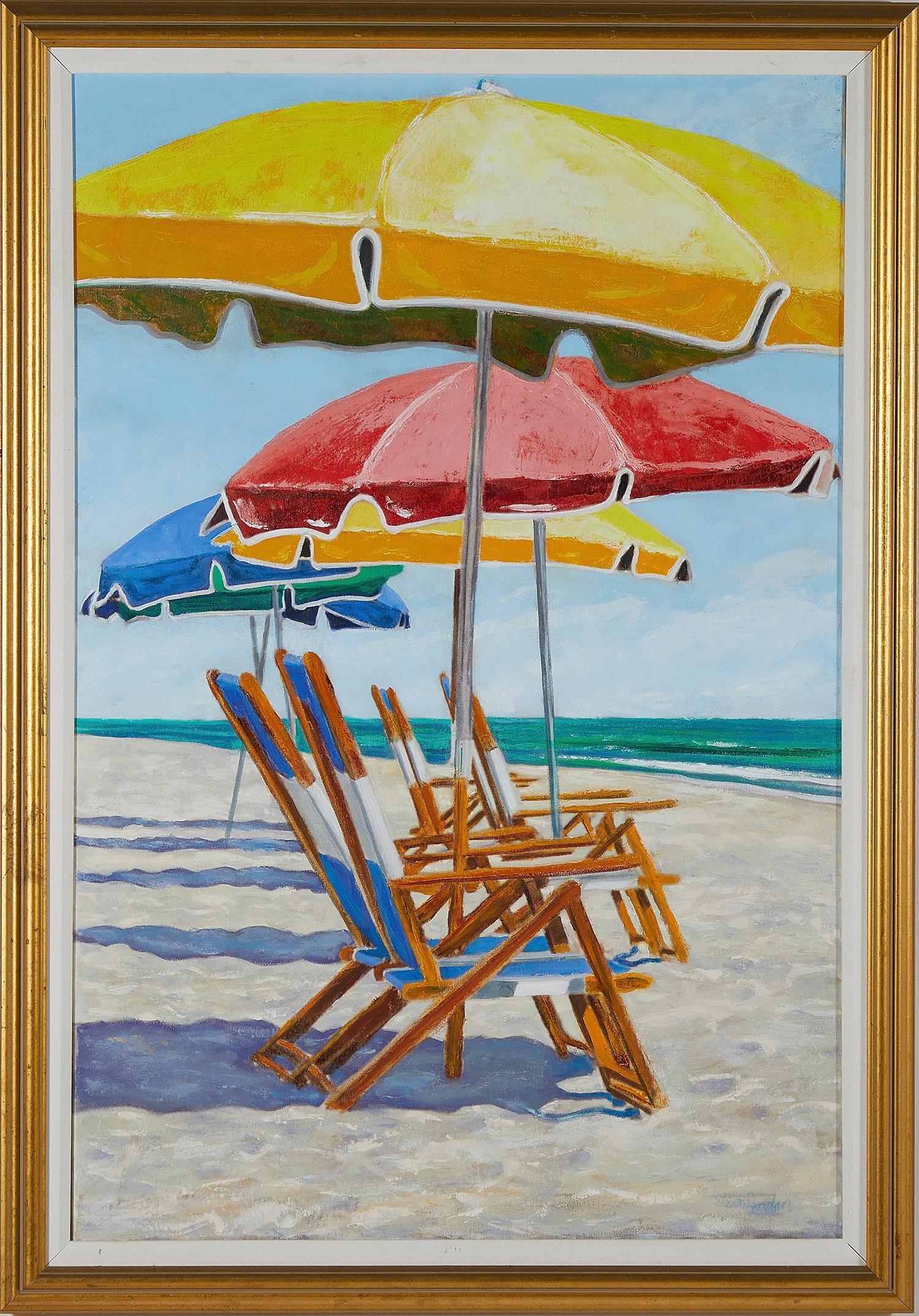 Steven Jordan | CAROLINA BEACH SCENE | MutualArt