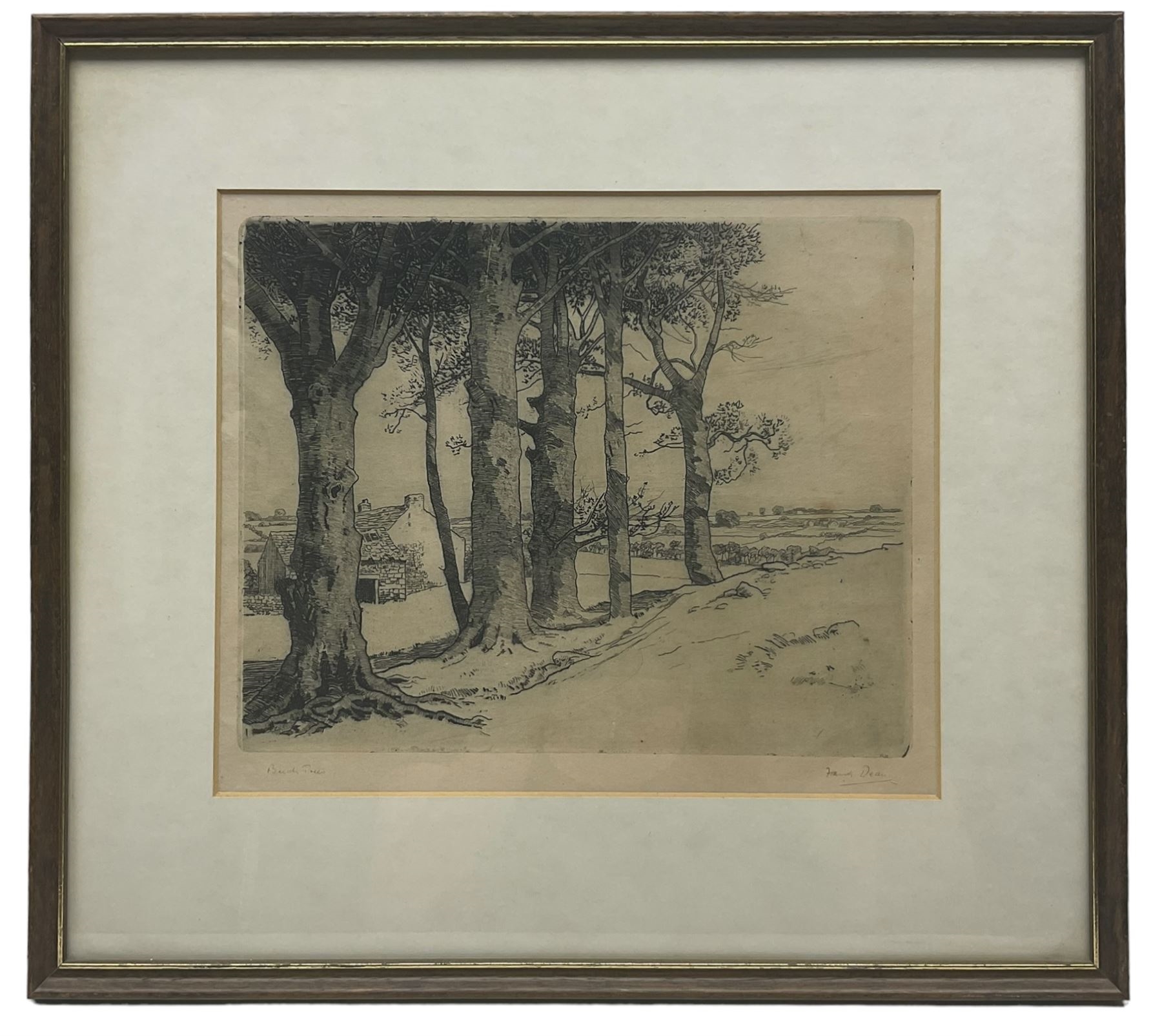 Frank Dean | The Wharfe at Buckden' 'Water Hall - Leeds' 'Birch Trees ...