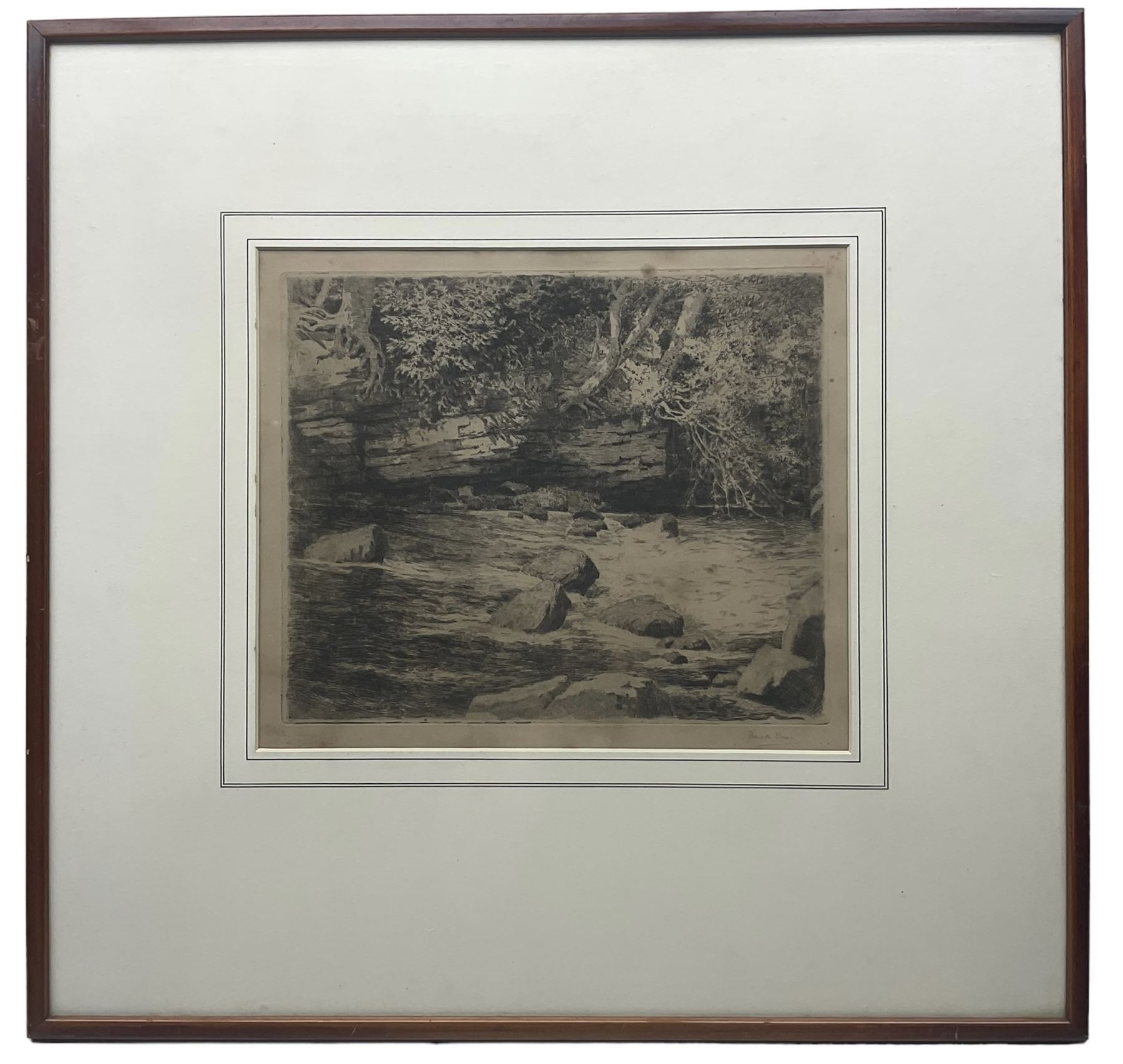 Frank Dean | The Wharfe at Buckden' 'Water Hall - Leeds' 'Birch Trees ...