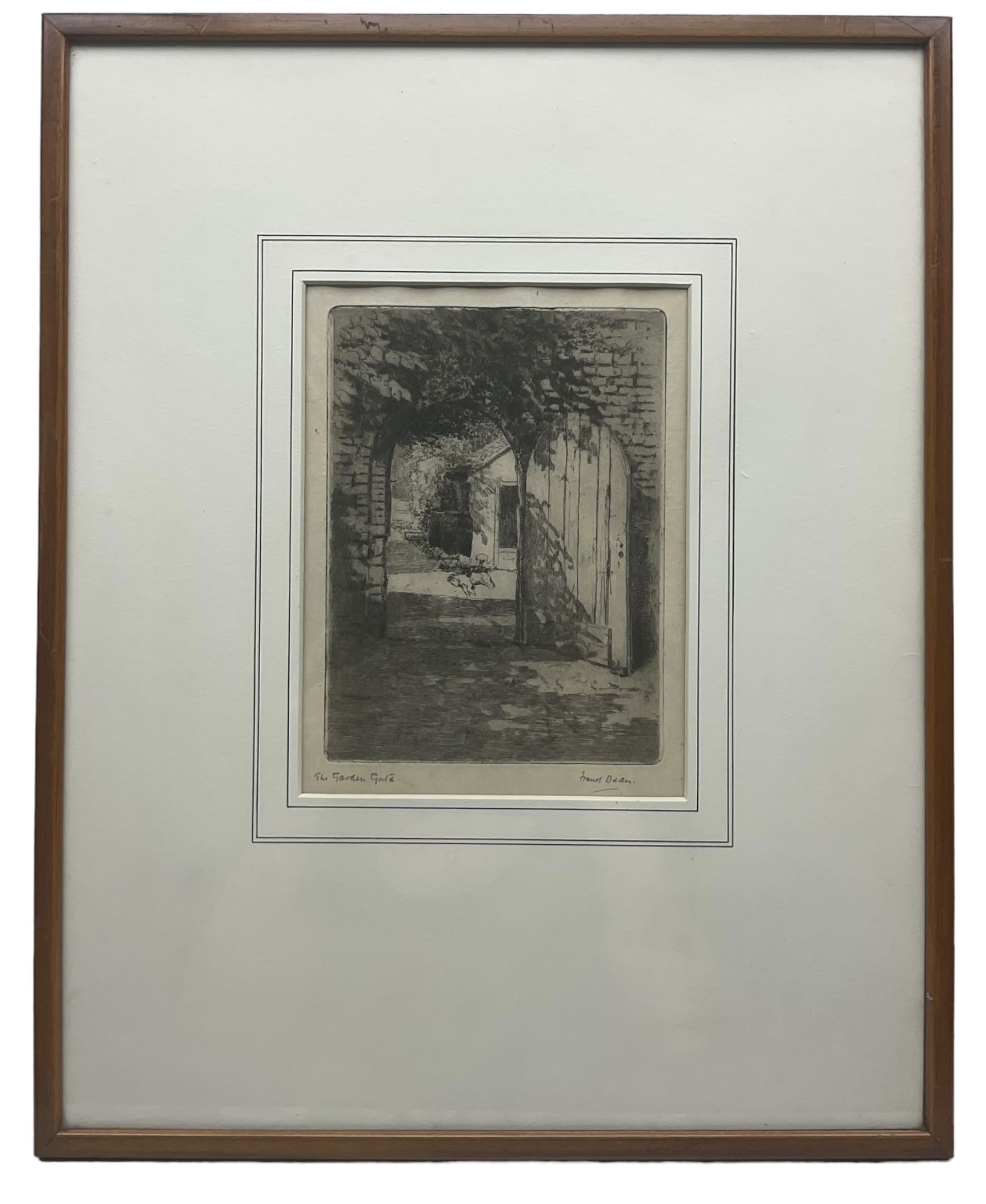 Frank Dean | A Street in Spain' 'The Garden Gate' 'The Tinkers' and 'In ...