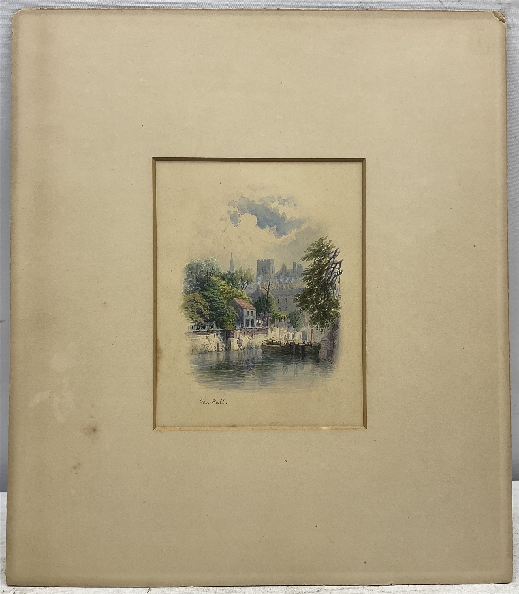 George Fall | Back of Coney Street York | MutualArt