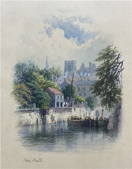 George Fall | Back of Coney Street York | MutualArt