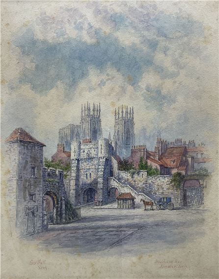 George Fall | Bootham Bar and Mister York | MutualArt