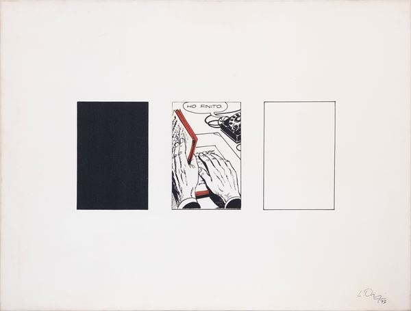 Luciano Ori | Ho finito (1973) | MutualArt