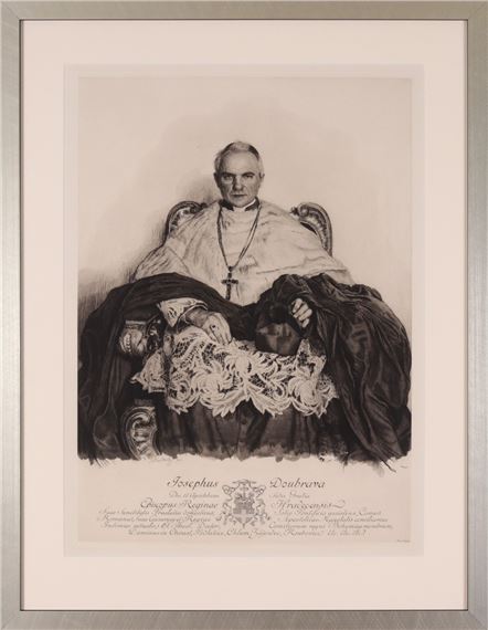 Max Švabinský | Josephus Doubrava (1913) | MutualArt