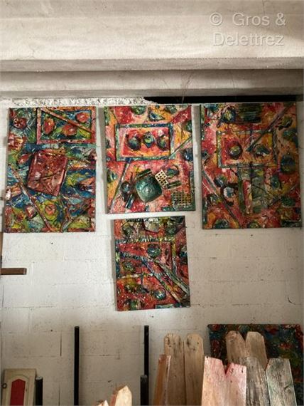 Philippe TYKOCZINSKI | Quadriptych | MutualArt