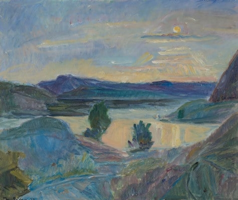 Thorvald Erichsen | Landskap (1924) | MutualArt