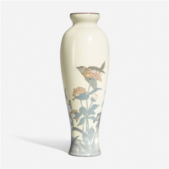 Arthur Conant | Fine and Large scenic Decorated Porcelain vase (1921 ...