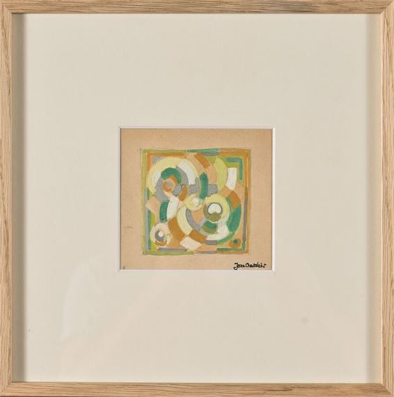 Jean Chevalier | Abstract composition (1943) | MutualArt