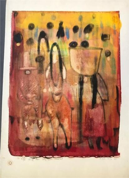 Nan Cuz-Schäfer | Auf dem weg zum markt, 1962. (1962) | MutualArt